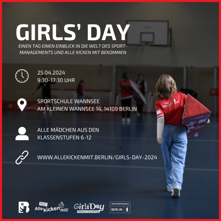 GIRLS‘ DAY 2024 | ALLE KICKEN MIT